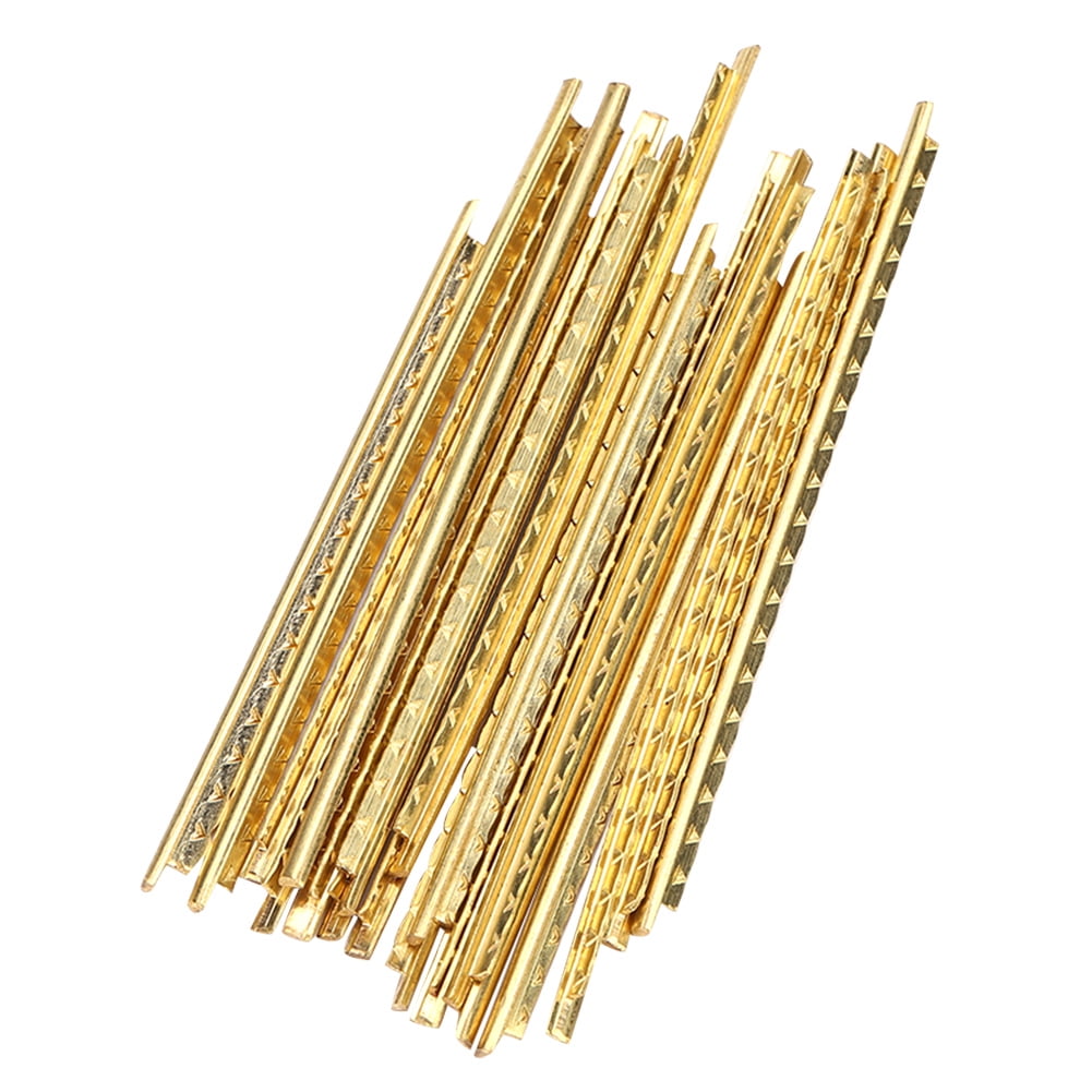 19 Pcs Brass Frets Wire Fretwires Repair Replacement Parts for ...