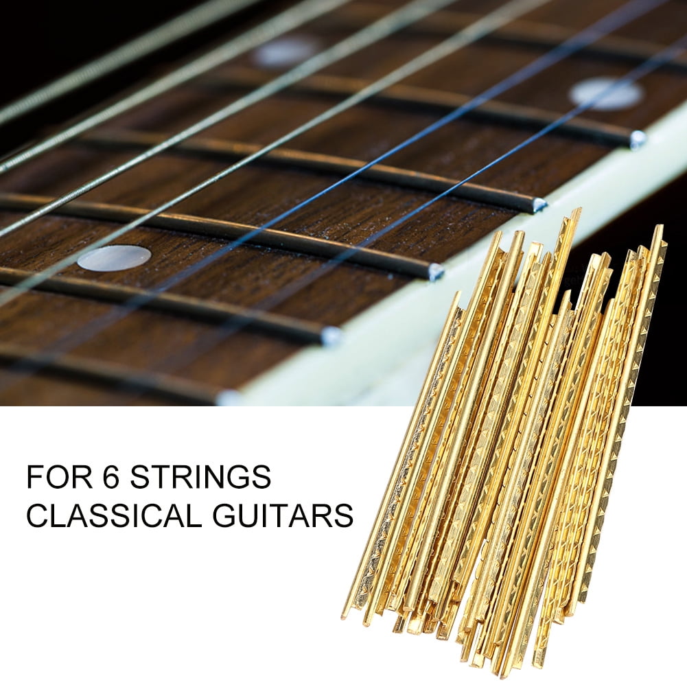 19 Pcs Brass Frets Wire Fretwires Repair Replacement Parts for ...