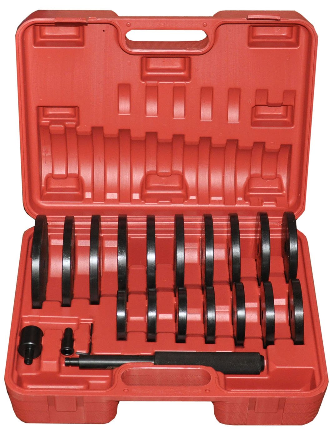 19 Piece Jumbo Large Bearing Bushing Seal Disc Driver Tool Set 2-3/4 ...