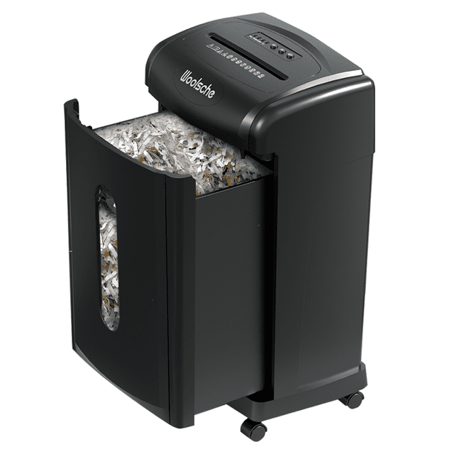 19-Sheet Cross Cut Paper Shredder with Credit Card Destruction & 7.93 ...