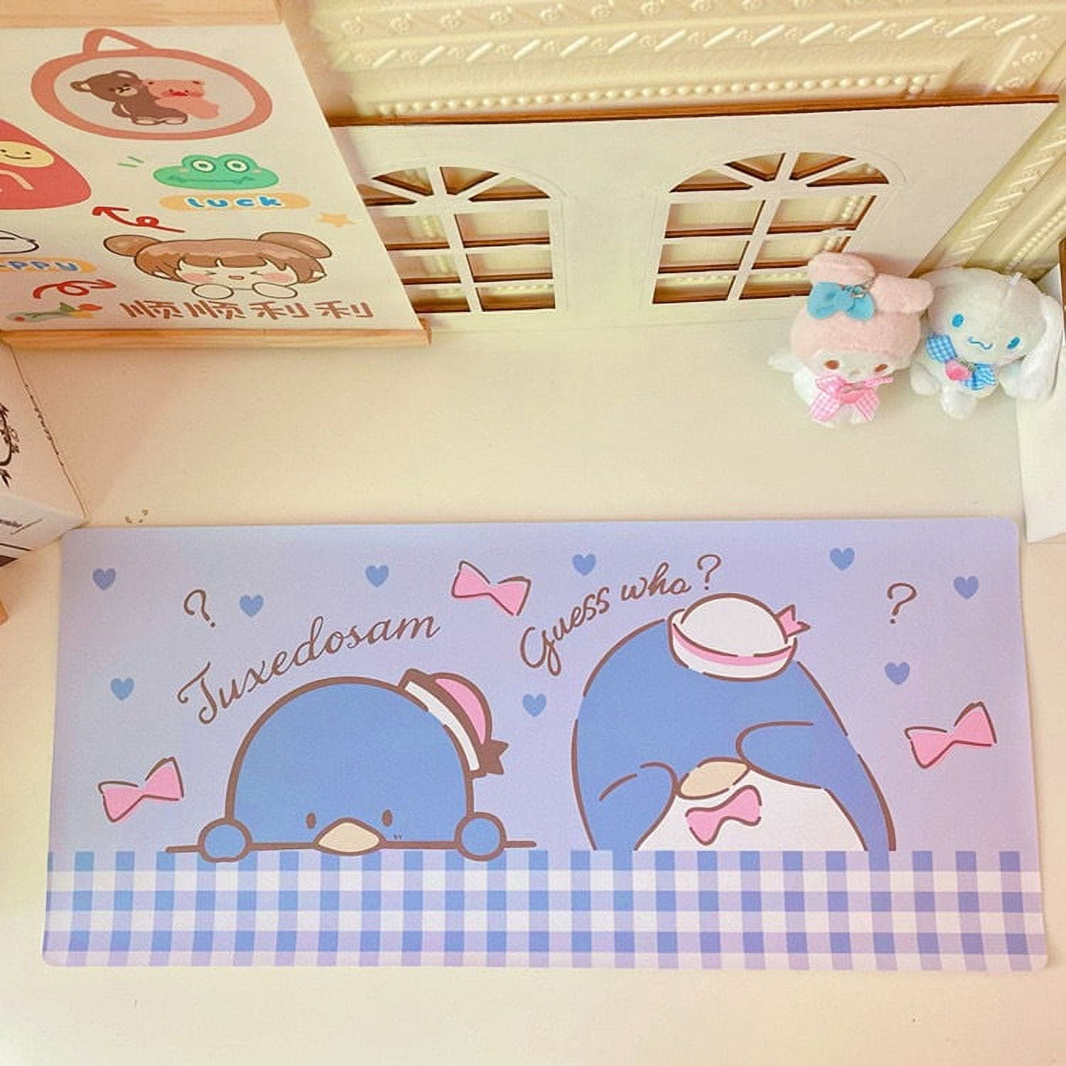19 Styles Kawaii Sanrioed Table Mat Hello Kitty Cinnamoroll Little Twin ...
