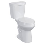 HOROW High Efficiency Compact One-Piece Toilet with Dual Flush, UF Seat ...