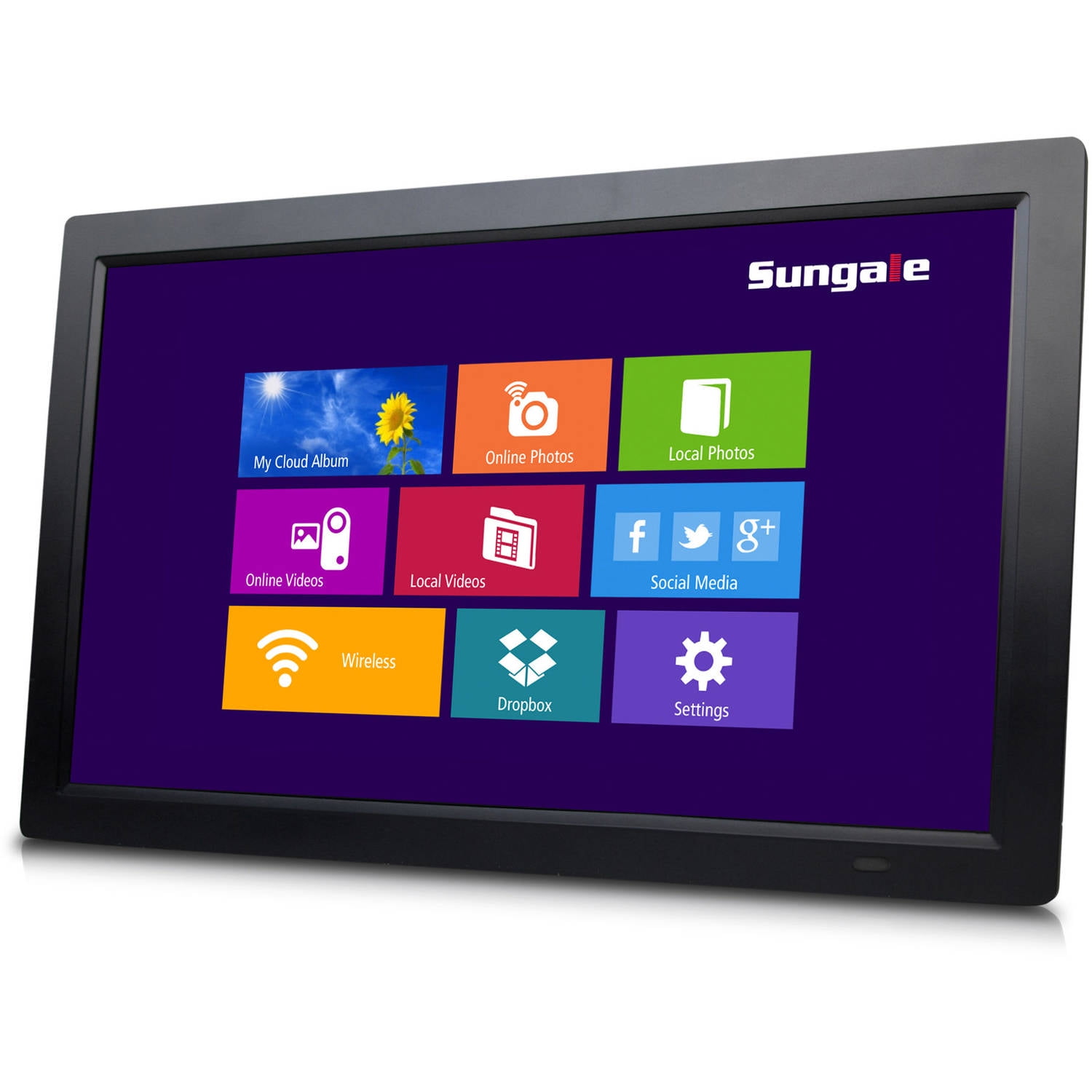 19" True Cloud Frame with Editable Cloud Albums, 20GB Free Cloud ...