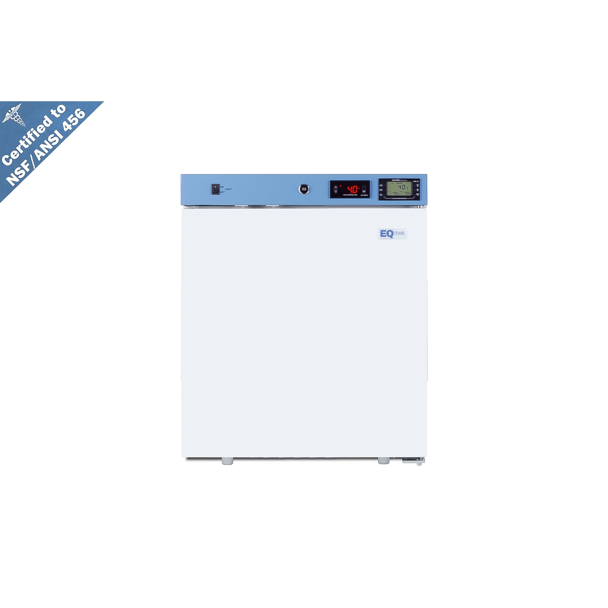 19" Wide Compact Healthcare Refrigerator, Certified to NSF/ANSI 456 ...