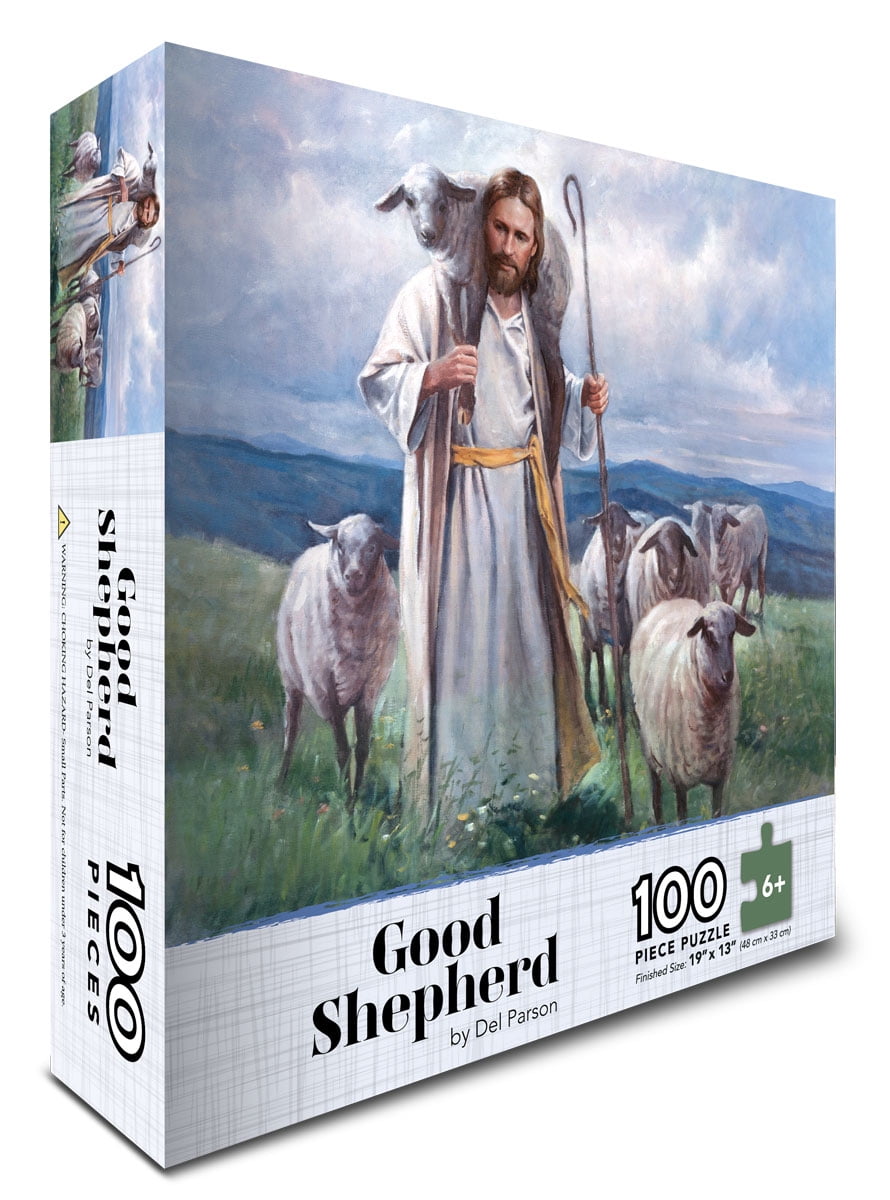 Del Parson's Beautiful Good Shepherd Jigsaw Puzzle for Adults (100 PCS ...