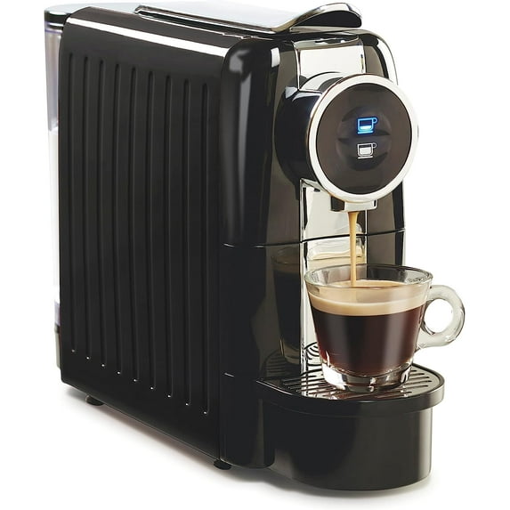 19-bar Pump Espresso Machine, Compatible with Coffee Capsules, Single-cup Espresso Machine ...