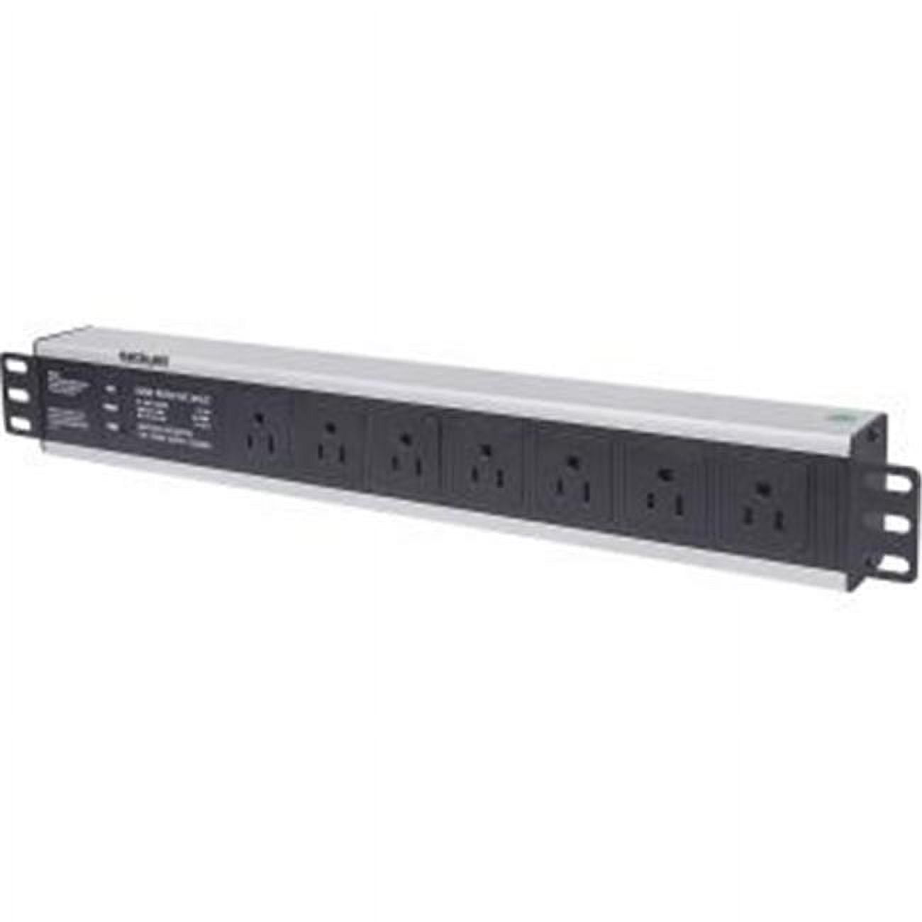 19 in. 1.5U Rackmount Power Strip, 7-Way - US Type - Walmart.com