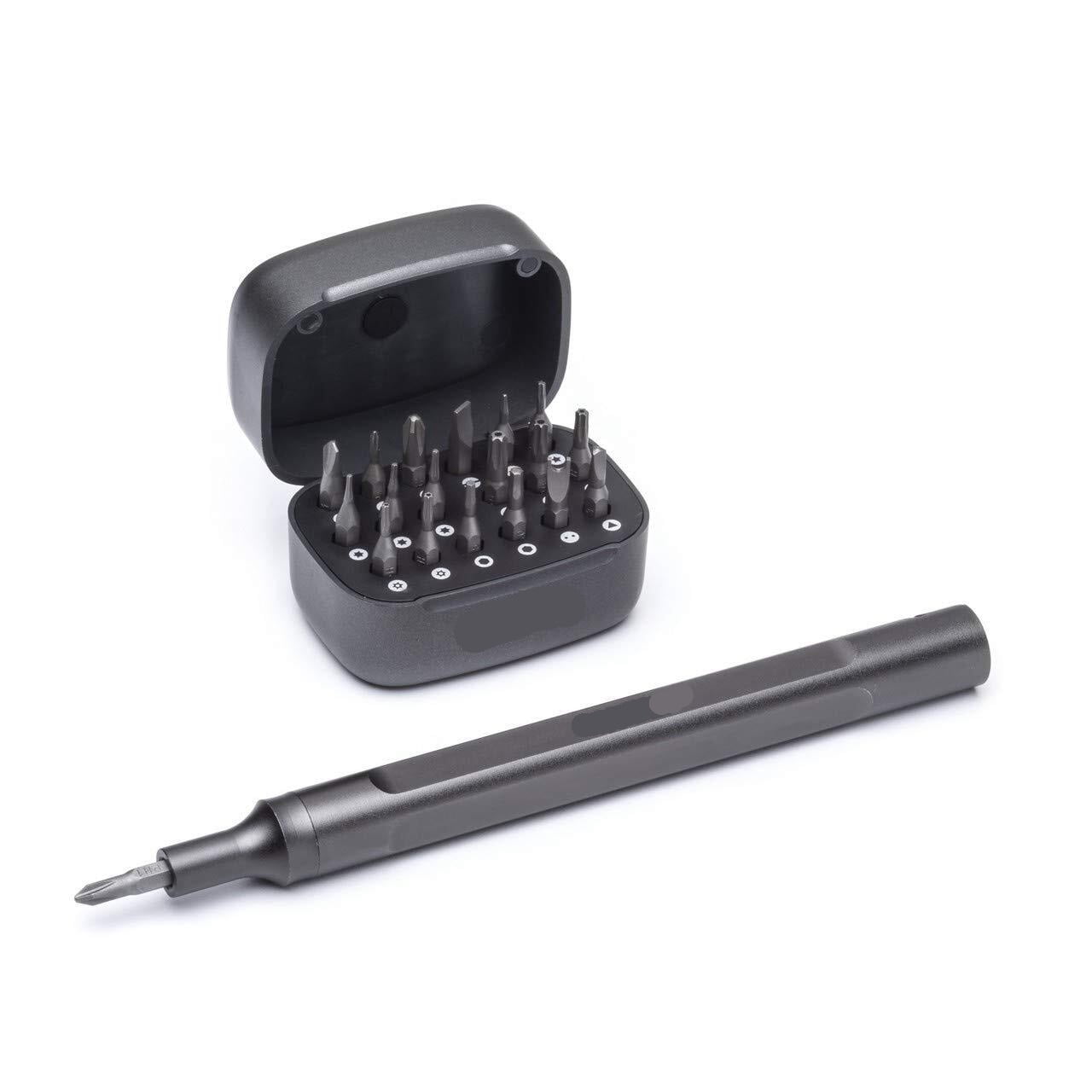 19-in-1 Multipurpose Ratcheting Screwdriver Set with 8 Double-Sided ...