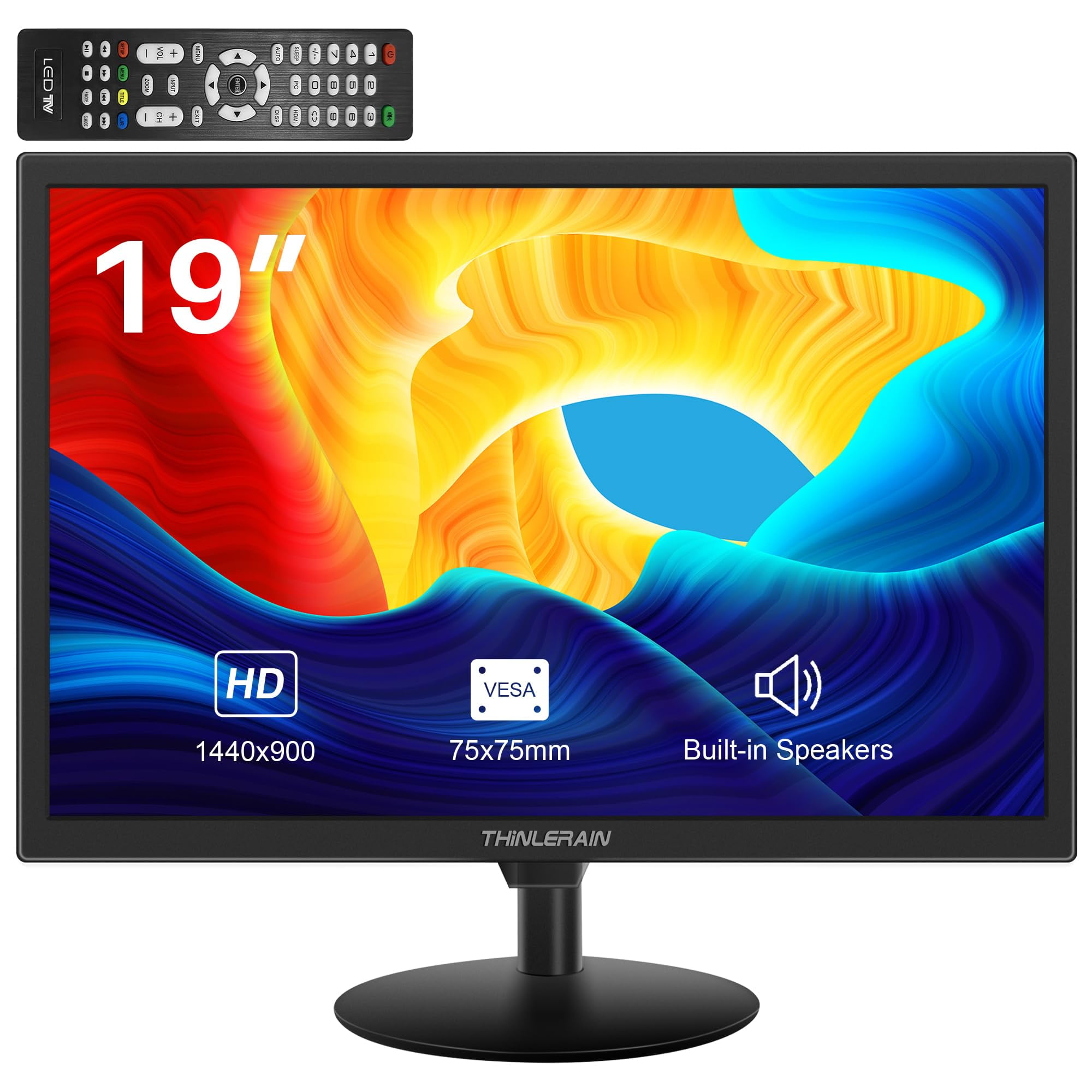 19 inch Computer Monitor 1440x900 PC Monitor with HDMI VGA AV BNC USB ...