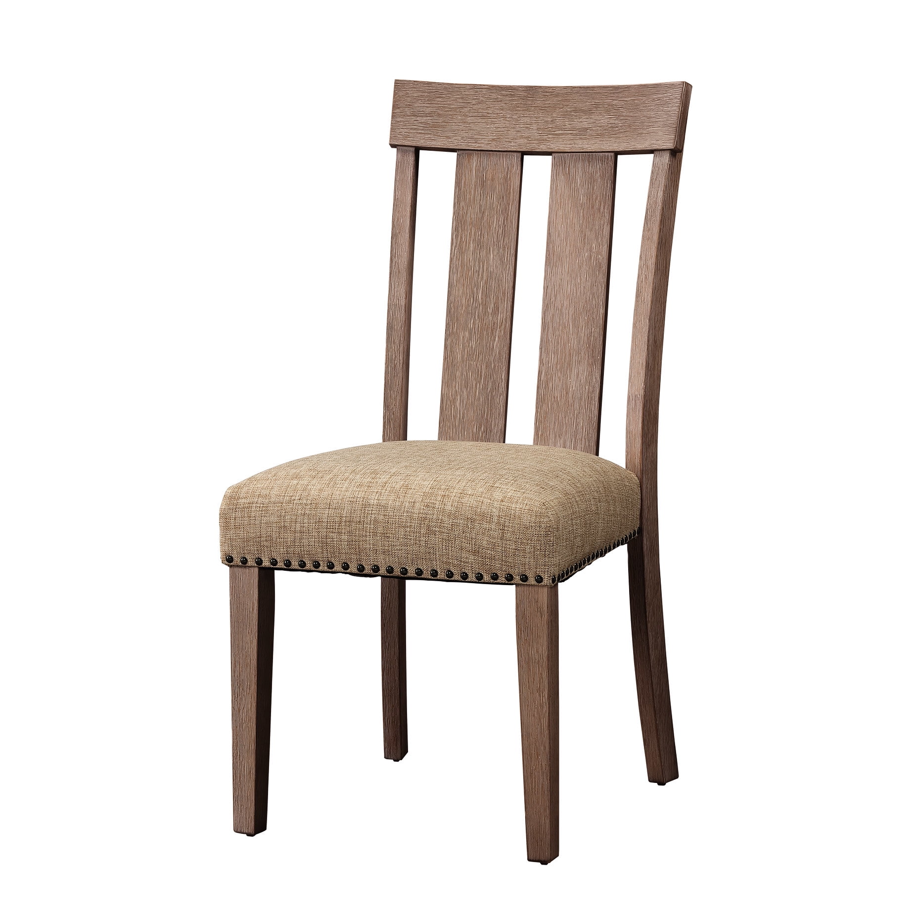 19 - inch Wide Maple - Main - Colored Side Chairs with Nailhead Trimmed ...
