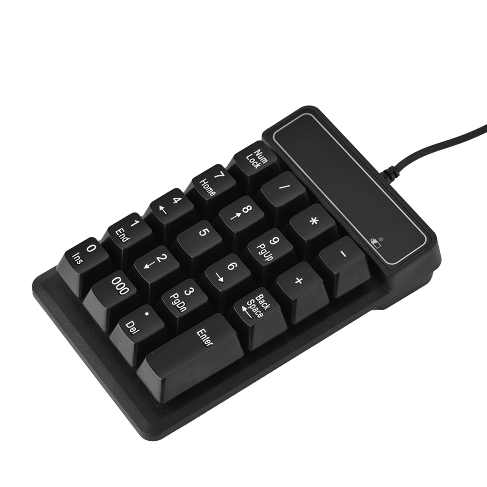 19-key Mechanical Numeric keypad, 1.5M / 5FT USB Wired 19 Keys Numeric ...