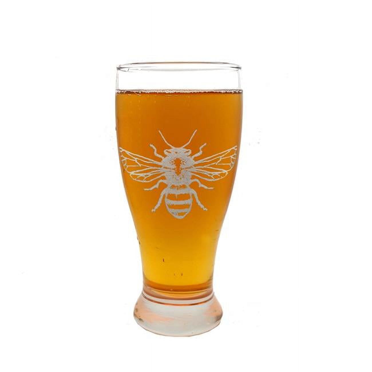 19 oz Honey Bee Engraved Pint Glass - Walmart.com