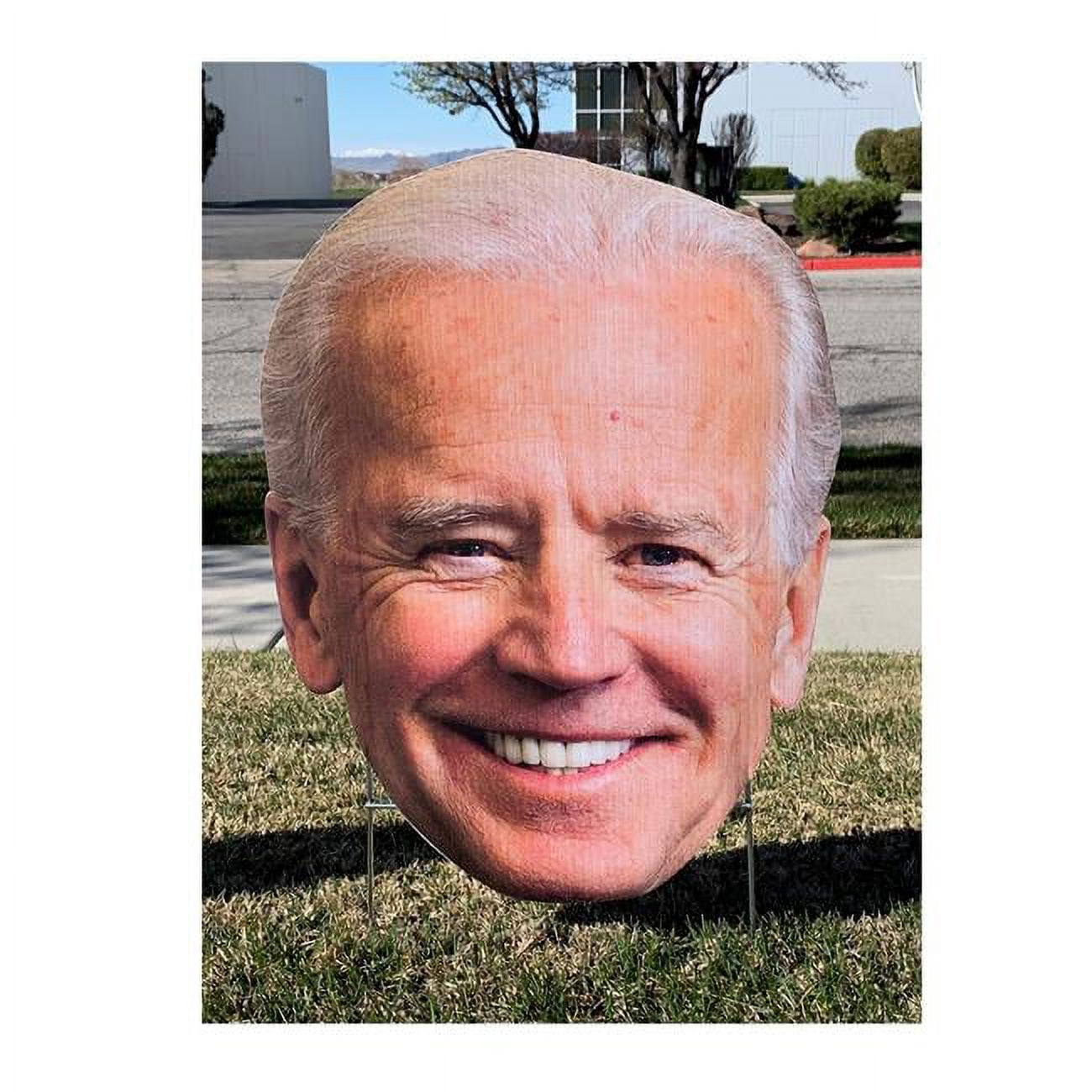 19 x 14 in. Joe Biden Big Head Yard sign - Walmart.com