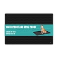19" x 19" Silicone Pet Feeding Mat, Dog Cat and Water Spill Catcher ...