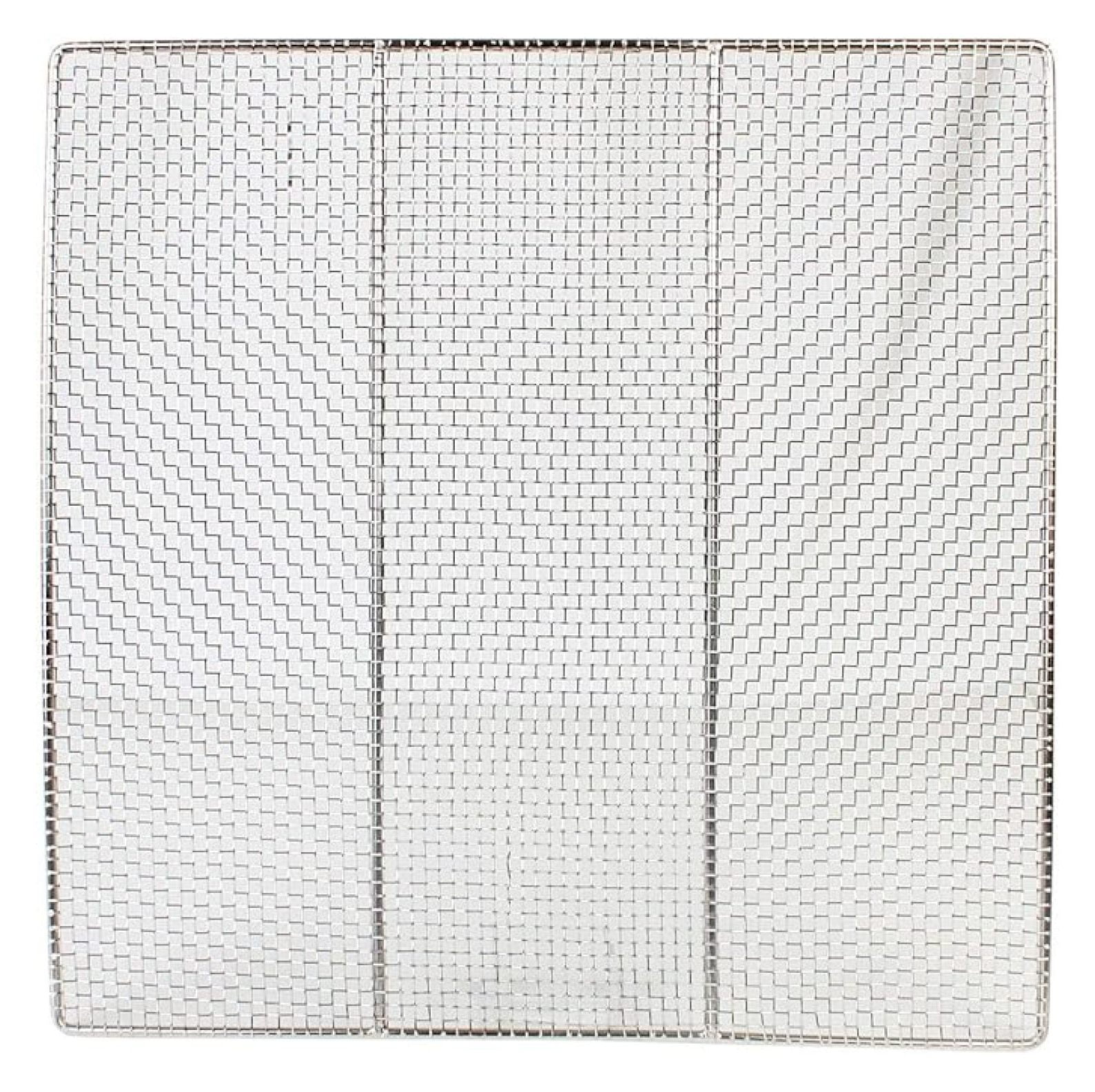 - 19”x 19” Stainless Steel Square Donut Screen Rack- Stainless Steel ...