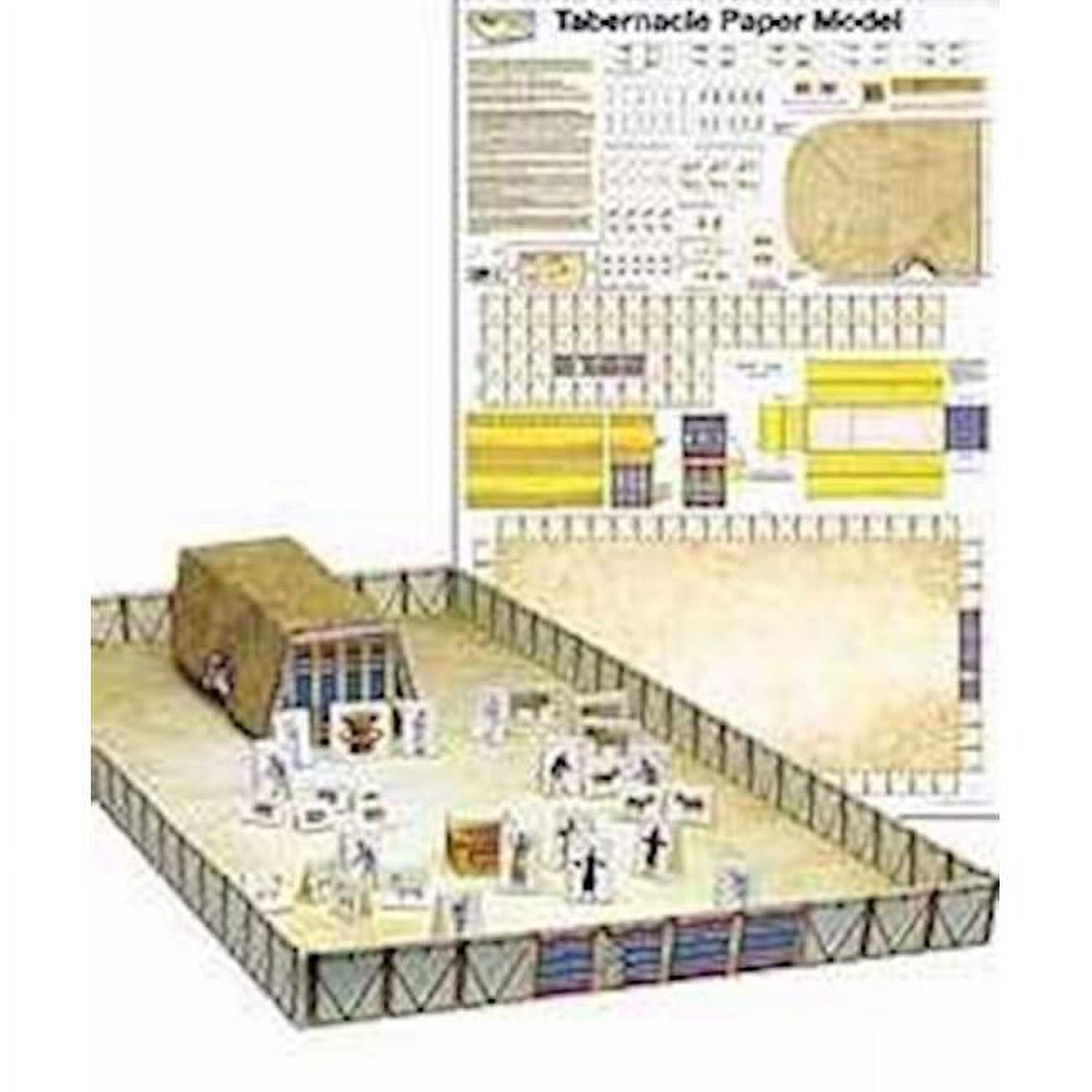 19 x 26 in. Tabernacle Paper Model - Laminated Sheet - Walmart.com