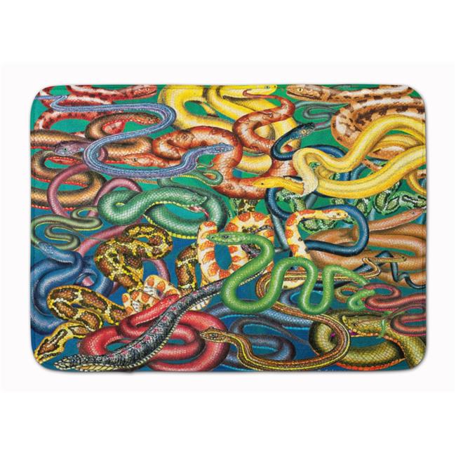 19 x 27 in. Snakes Machine Washable Memory Foam Mat - Walmart.com
