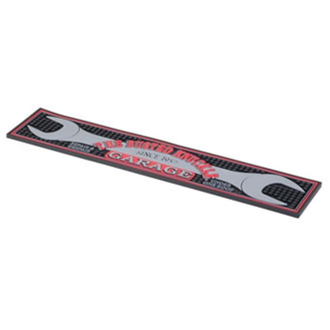 19 x 4 in. PVC Beverage Mat, Black - Walmart.com