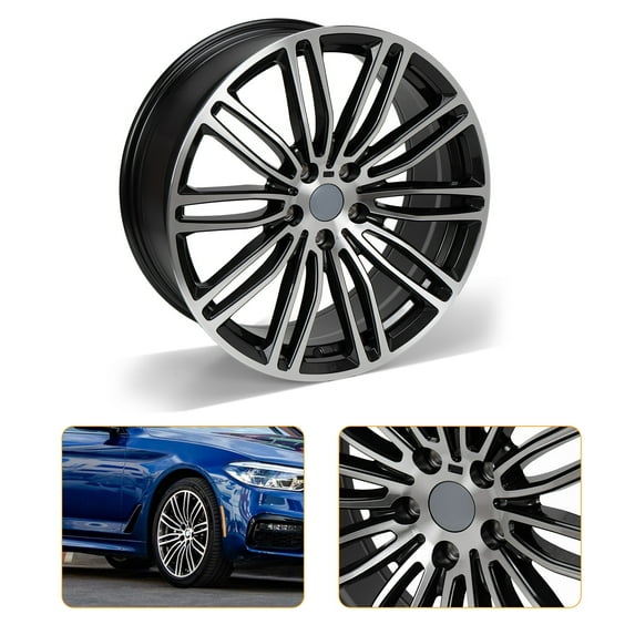 19" x 8" Wheel Rim Gray Aluminum Rim for BMW 520d 520i 530i 530e 530d ...