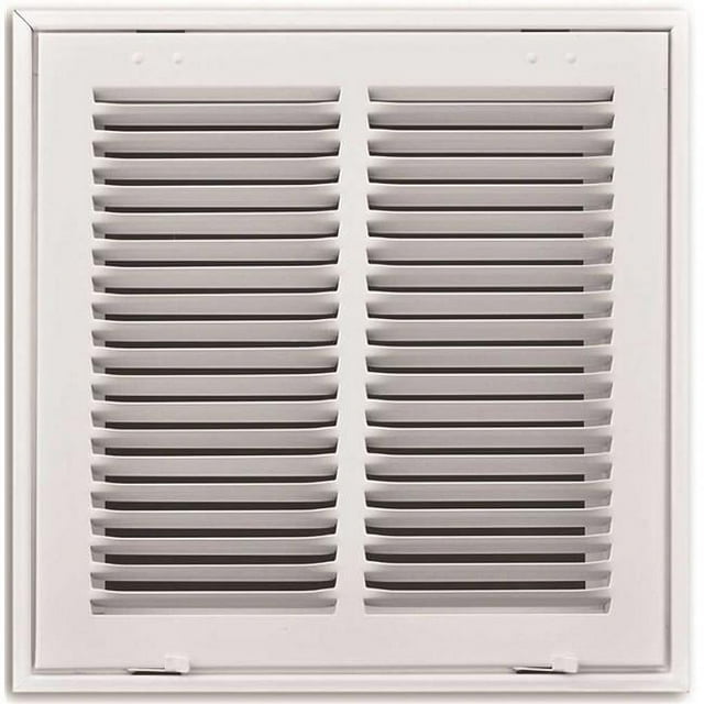 190 14X14 Stamped Return Air Filter Grille Hinged 14 In. X 14 In. White ...