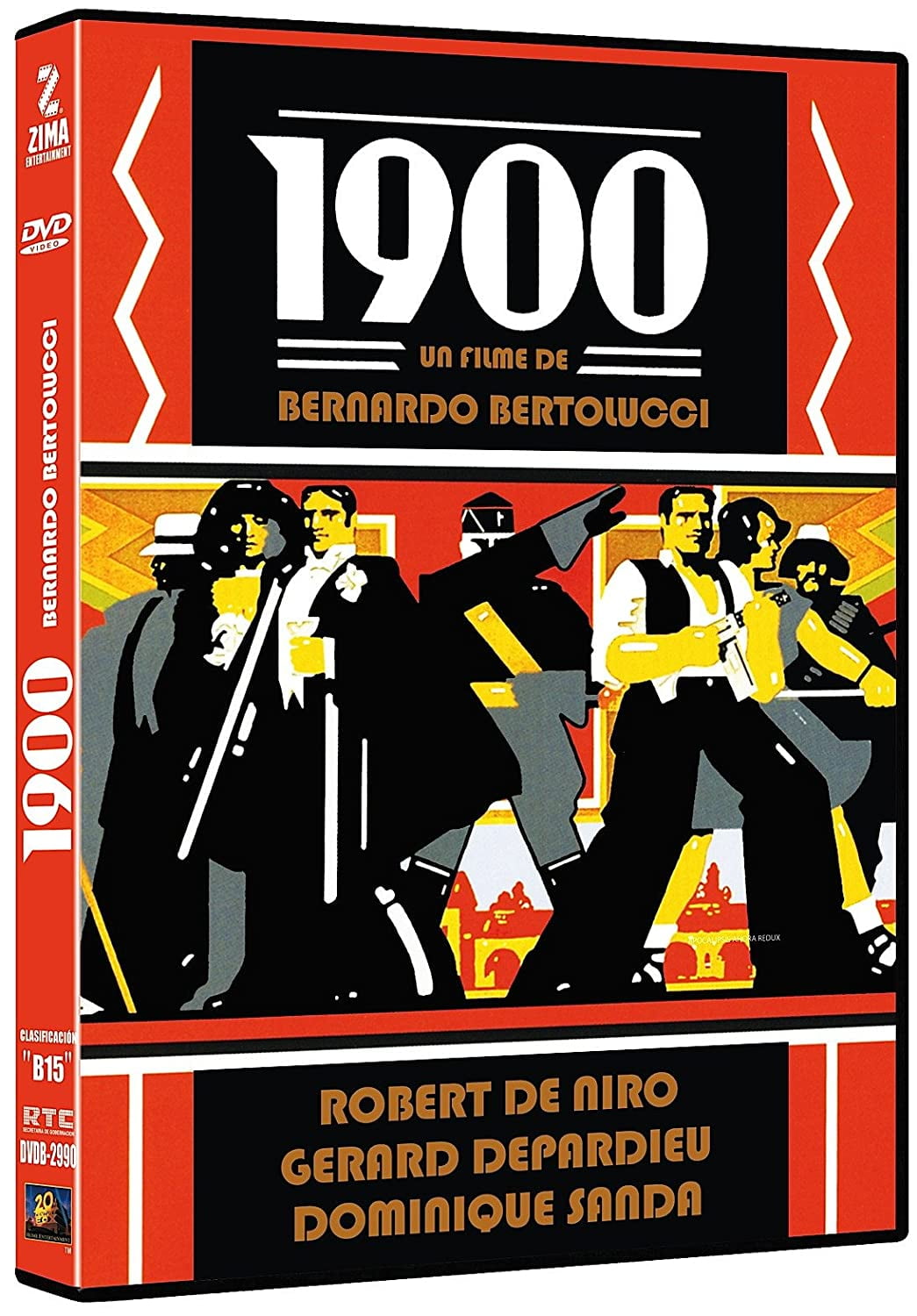 1900 DE BERTOLUCCI Italian Movie - Film DVD -Spanish Subs (NTSC - 1 & 4 ...