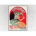 1900 Pippermint Vintage Liquor Ad French Art Nouveau Art, Unframed ...
