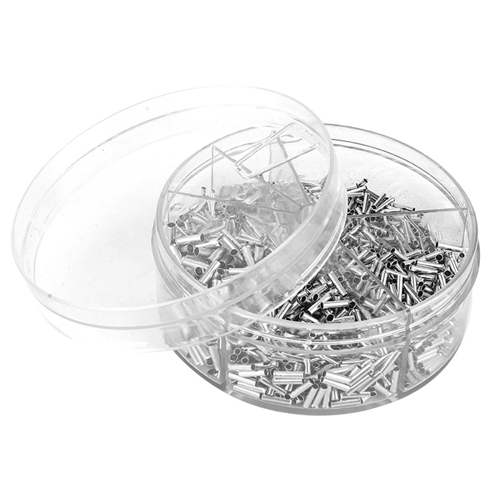 1900pcs Bare Non-Insulated Butt Connector Terminals Splice Wire ...