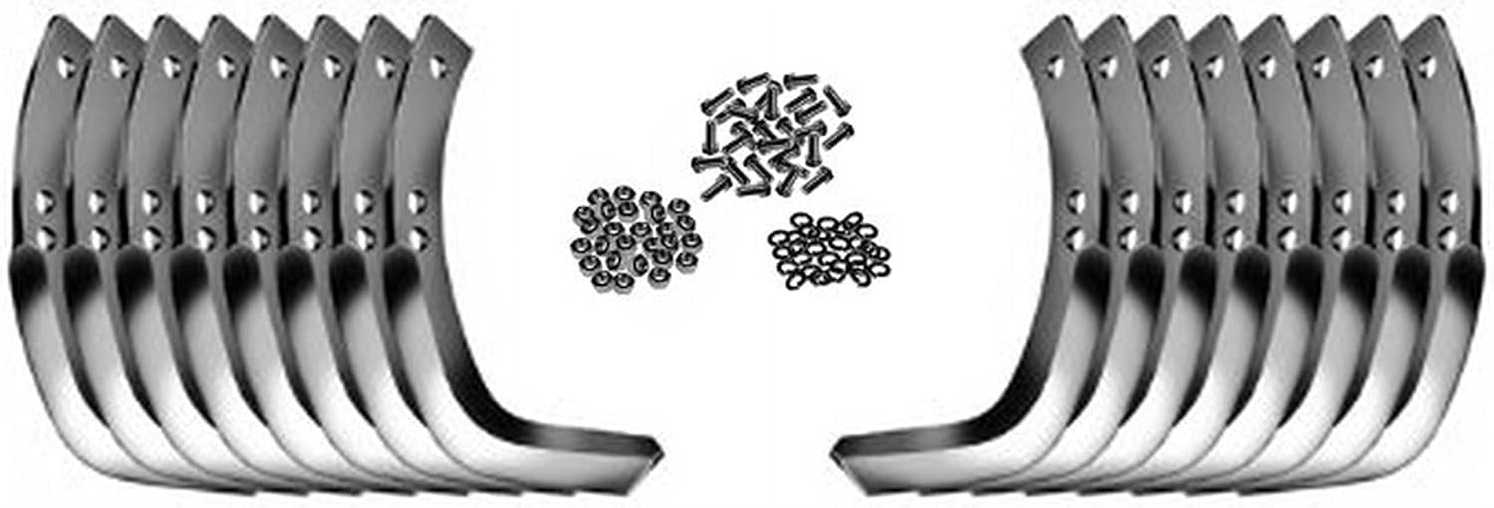 1901118 for Troy Bilt Horse Pony Tiller Tines 10802 Tine Set W/Hardware ...