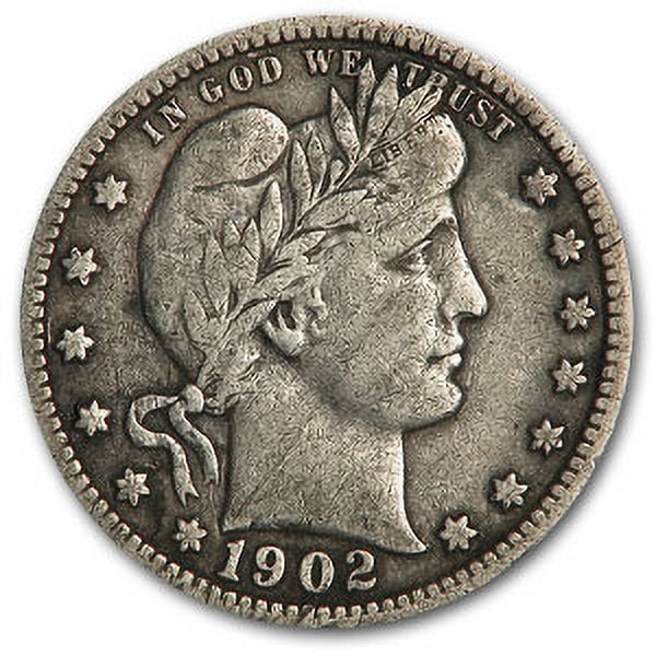 1902 Barber Quarter Fine - Walmart.com