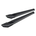 19030366BT 5 ft. Black Aluminum Tread Steps - Rocker Panel Mount - Slip ...