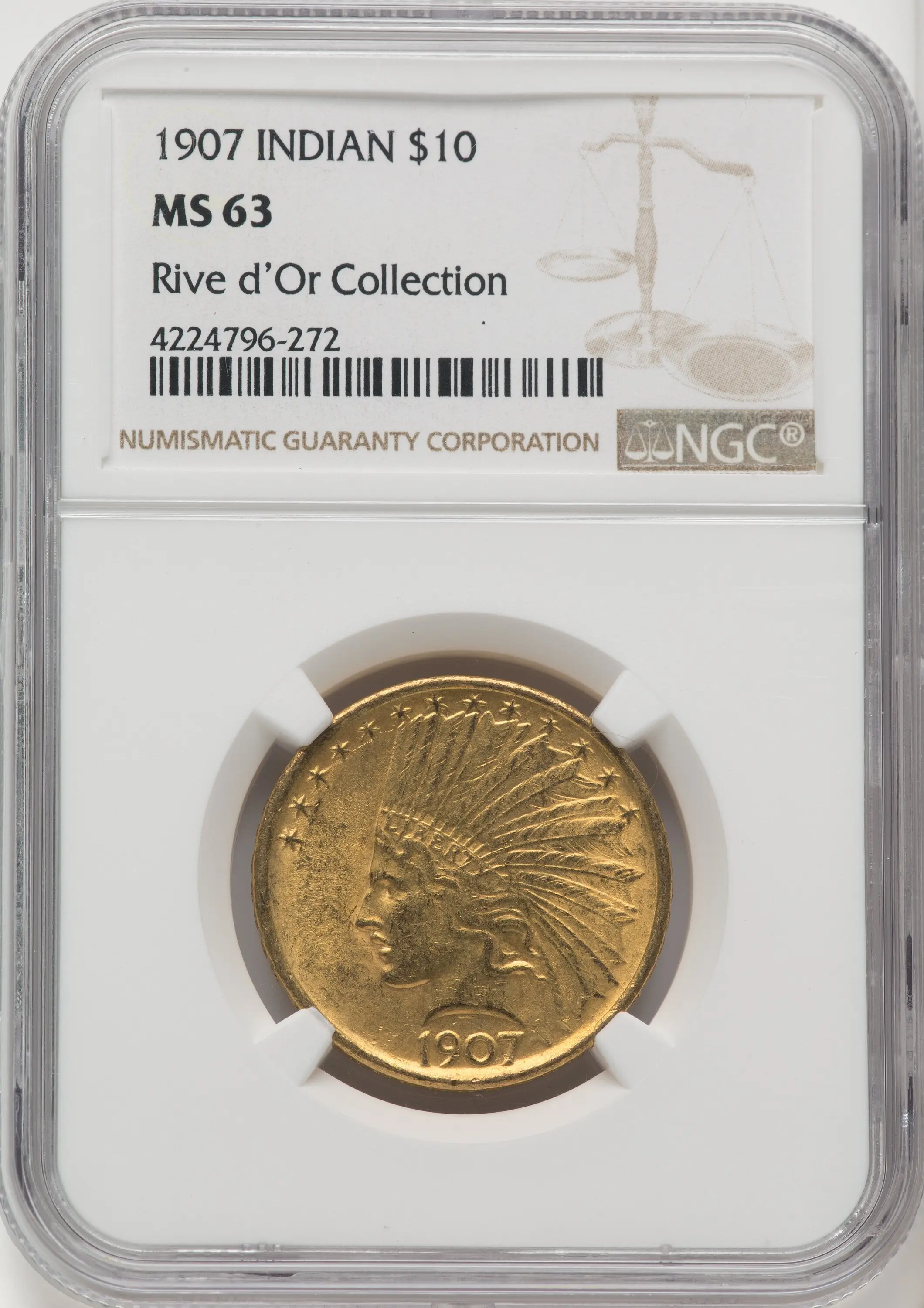 1907 Gold Coin
