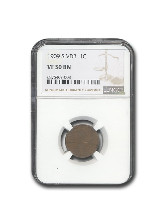 1909 S Vdb Wheat Cent