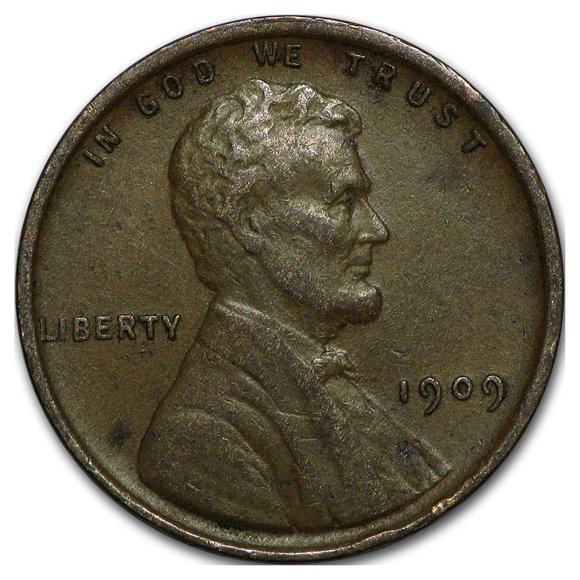 1909 S Vdb Wheat Cent