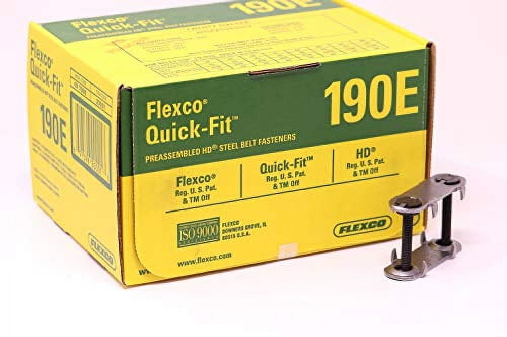 190E Box Quick-Fit (tm) Bolt Solid Steel Plate Fastener #20001 (25 Sets ...