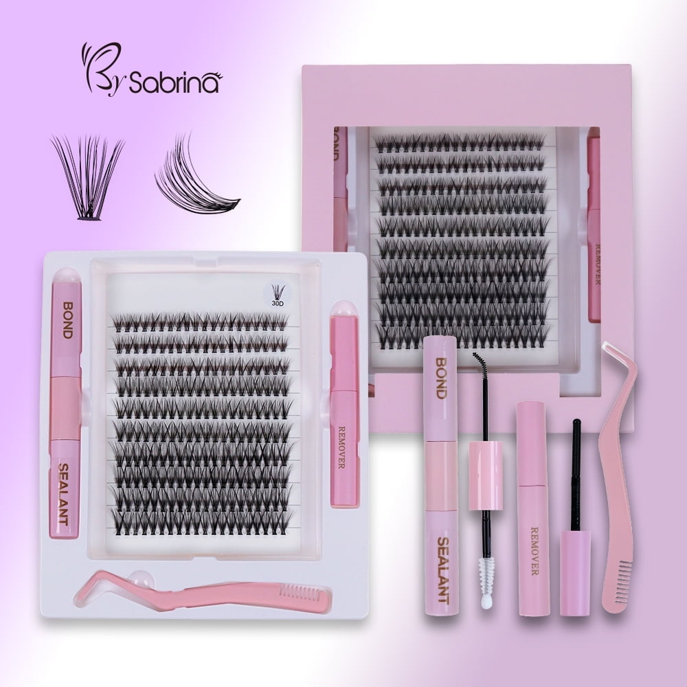 Customer reviews for 200Pcs Lash Cluster 30D C Curl Induvidual Lashes ...