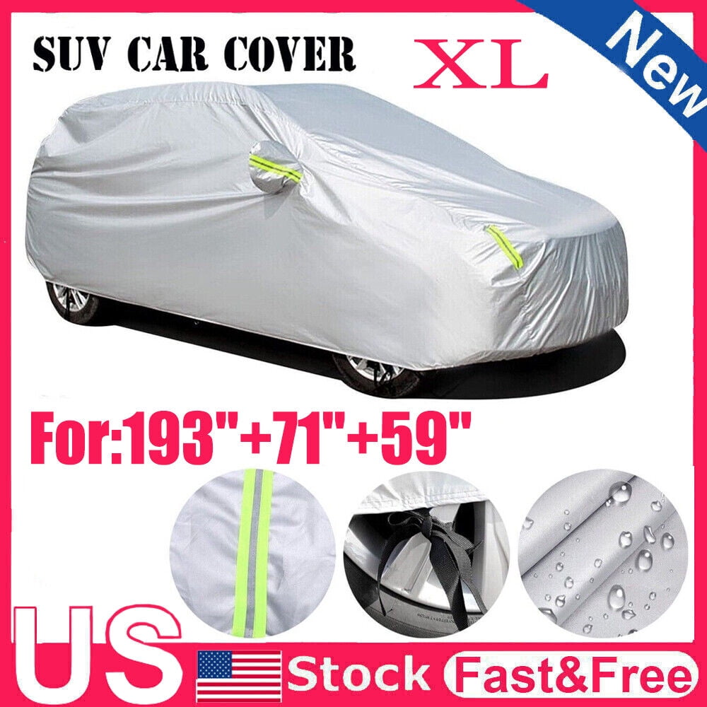 190T Full Car Protection Cover - Car Covers for Automobiles All Weather ...