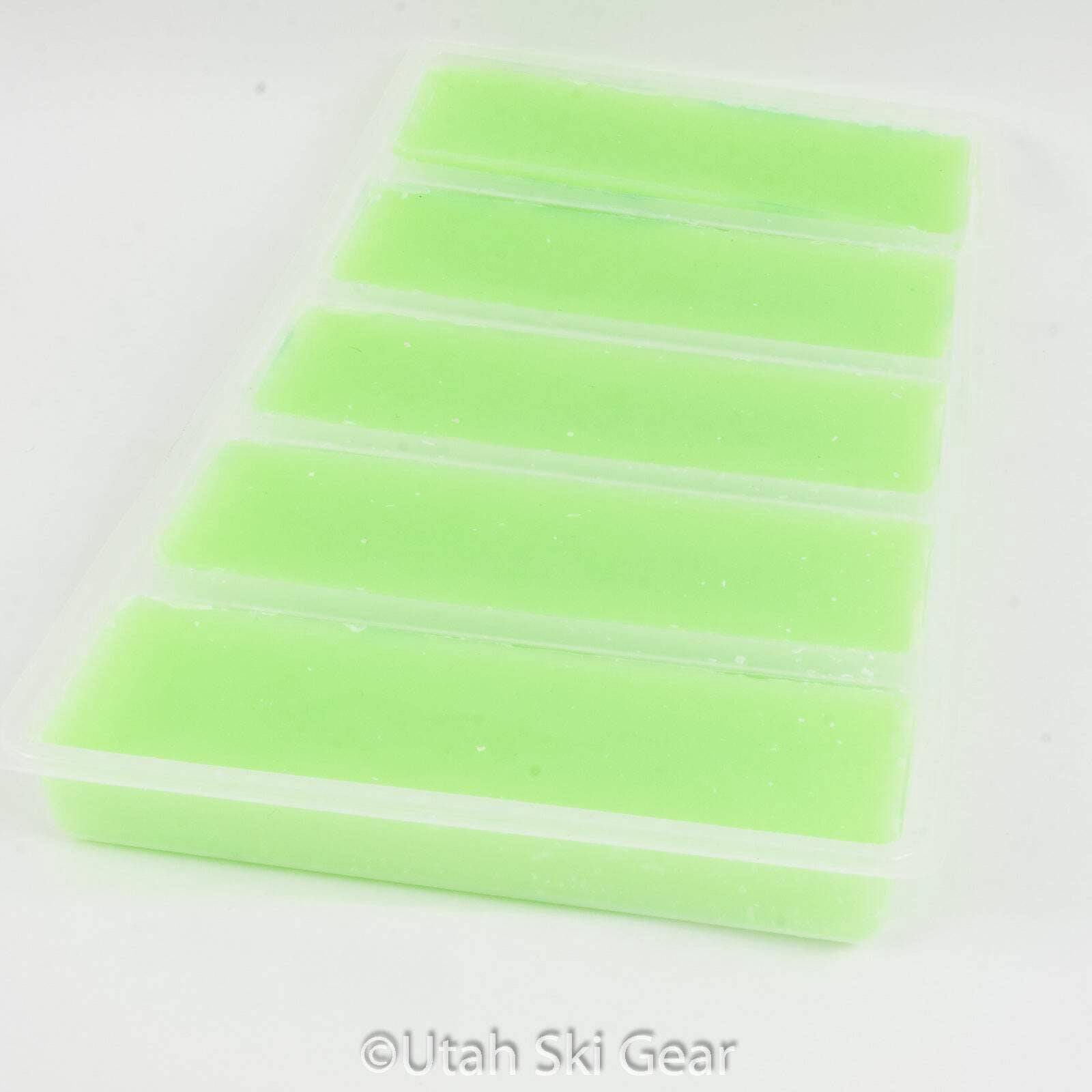 190g Holmenkol Universal Low Fluoro Bulk Wax Bar | Green - Walmart.com