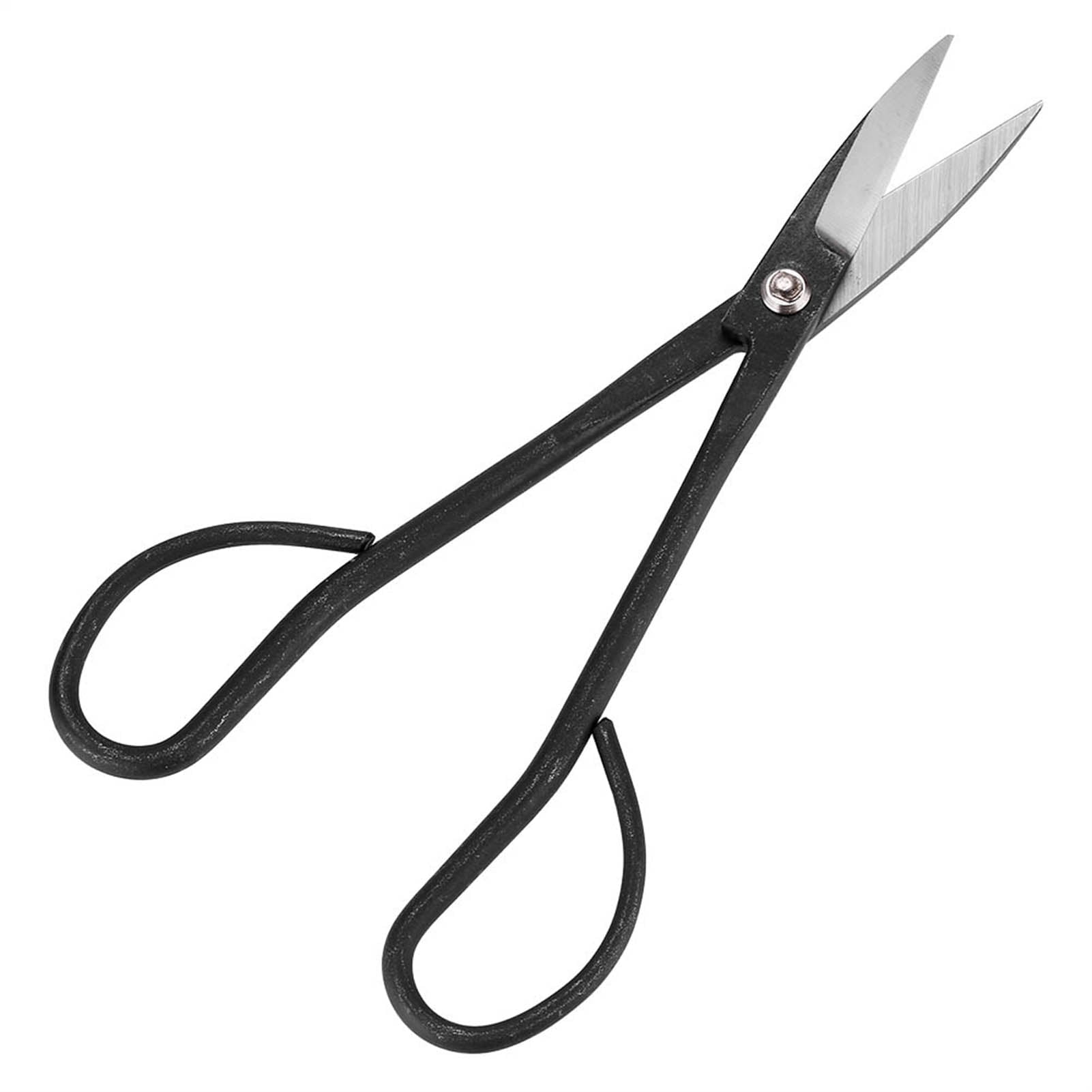 190mm Stainless Steel Garden Bonsai Scissors Shear Root Branch Trimming ...