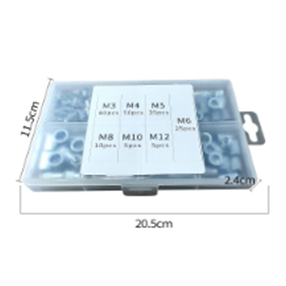 190pcs ,Manual blind rivet nut,Bolts Screws Nuts,stainless steel screw ...