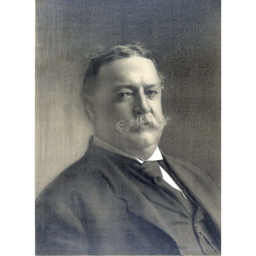 1910 Head And Shoulders Portrait Of Republican President William Howard ...