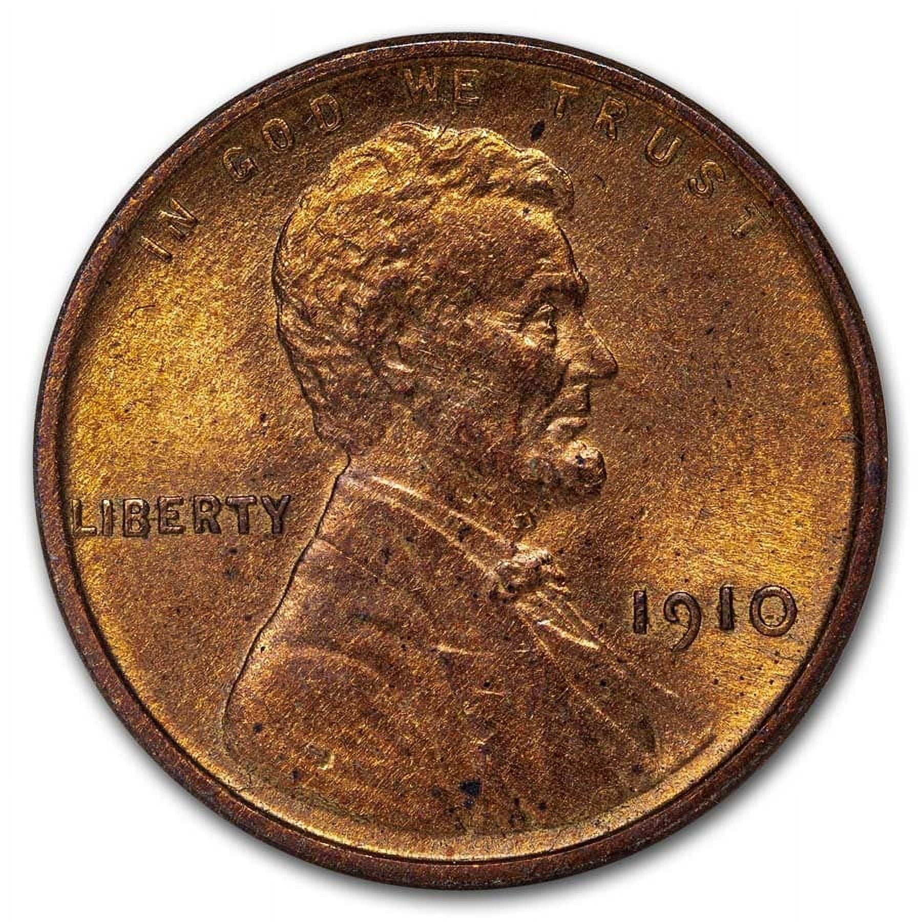 1910 Lincoln Cent BU (Red) - Walmart.com