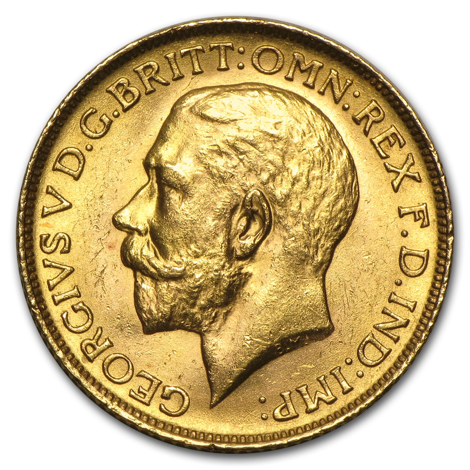 1911-1925 Gold Sovereign George V BU, Brilliant Uncirculated British ...