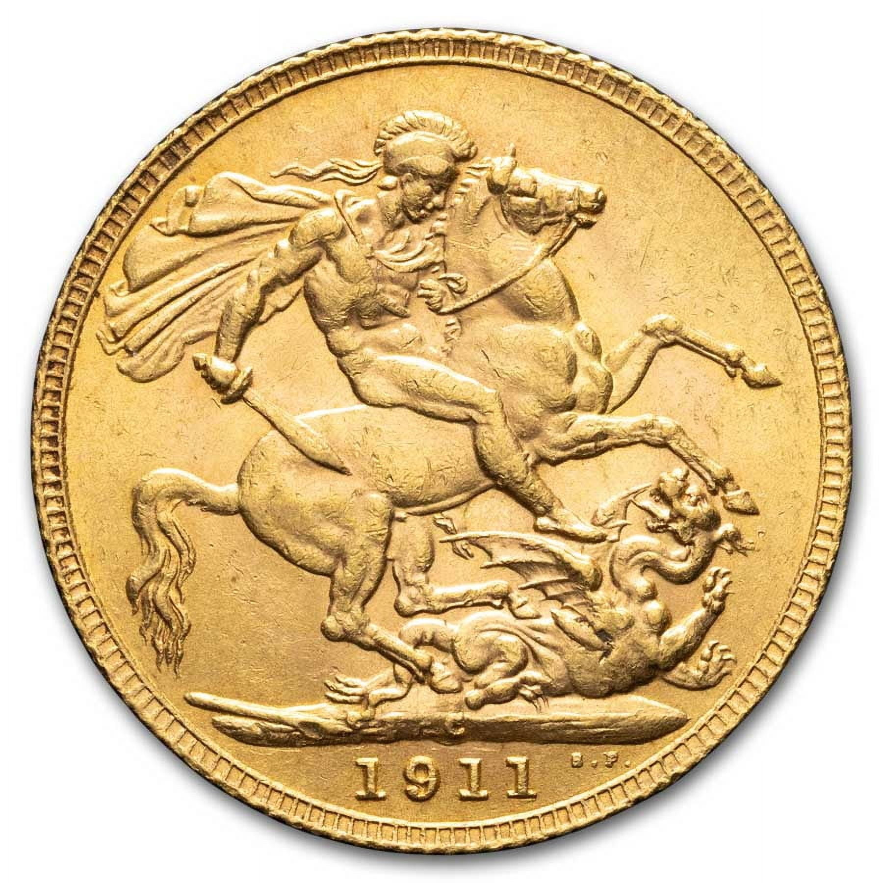 1911-C Canada Gold Sovereign George V AU - Walmart.com