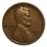 1911-S Lincoln Cent Fine - Walmart.com