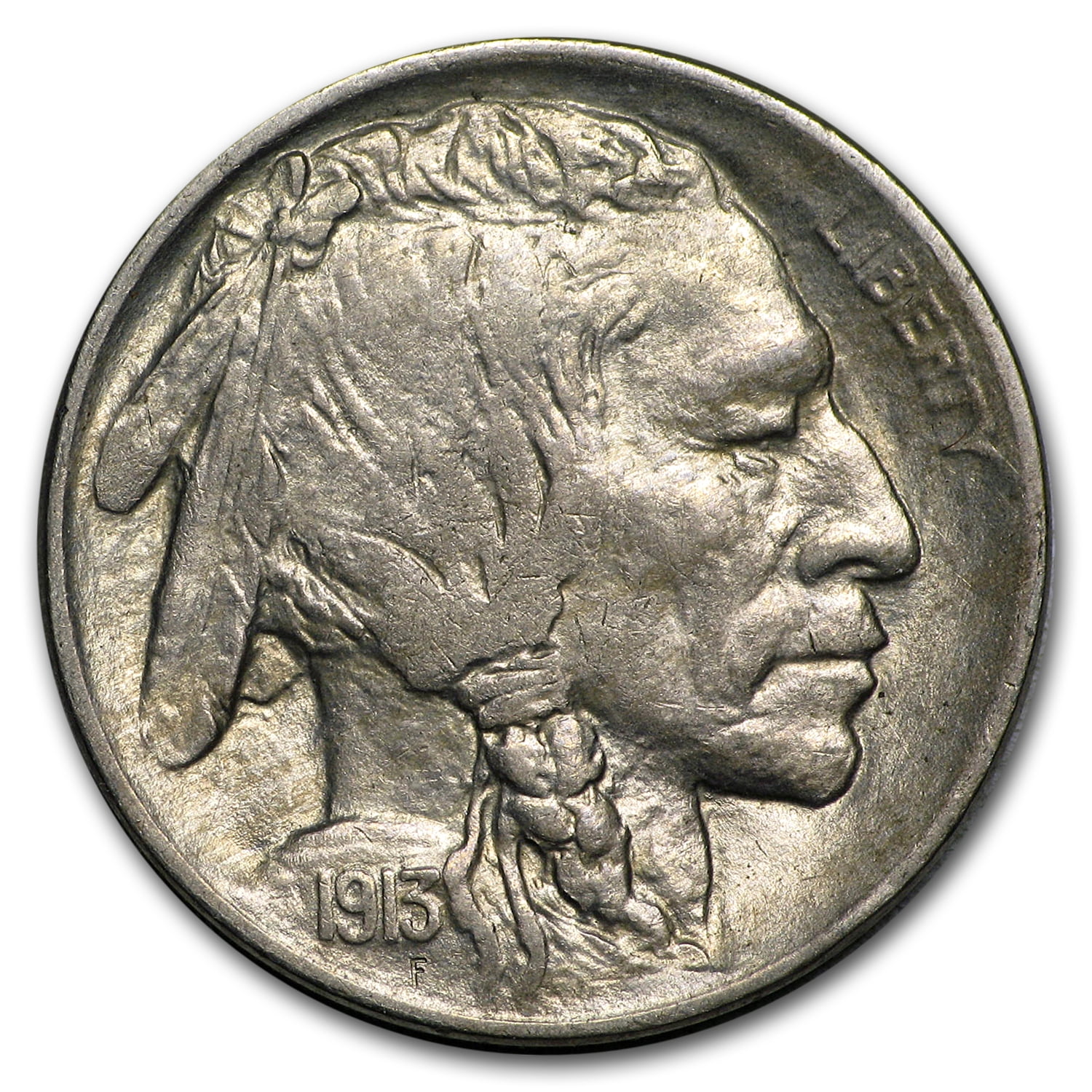 1913 Type-II Buffalo Nickel BU - Walmart.com