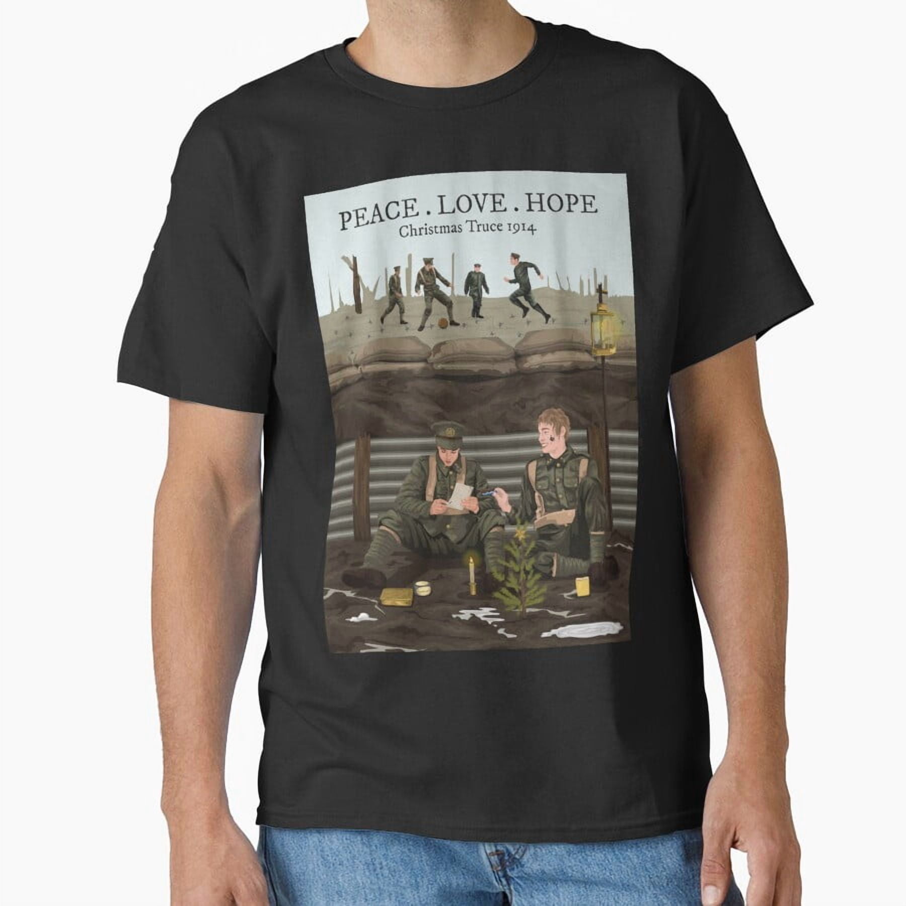 1914 Christmas Truce World War I History Buff Holiday Gift H11409 T ...