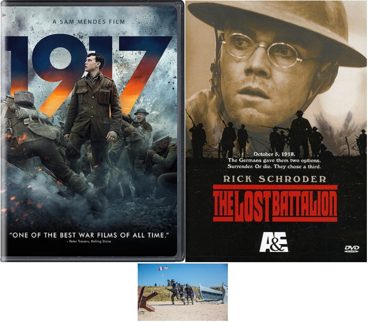 1917 and The Lost Battalion Rick Schroeder World War One Action Double ...