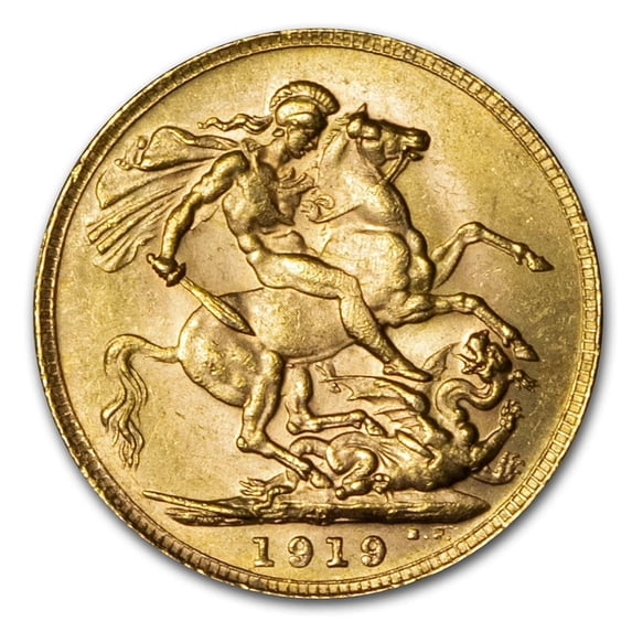 1919-P Australia Gold Sovereign George V BU - Walmart.com