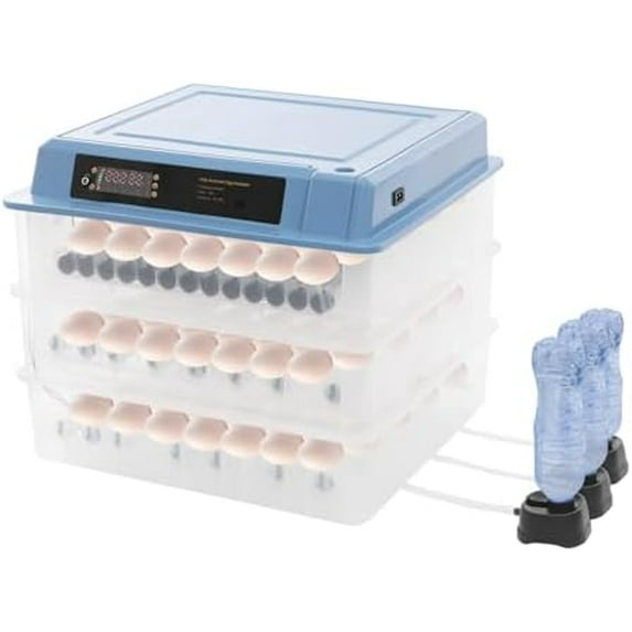 192 Eggs Incubator, Automatic Digital Eggs Incubator 3-in-1 with ...