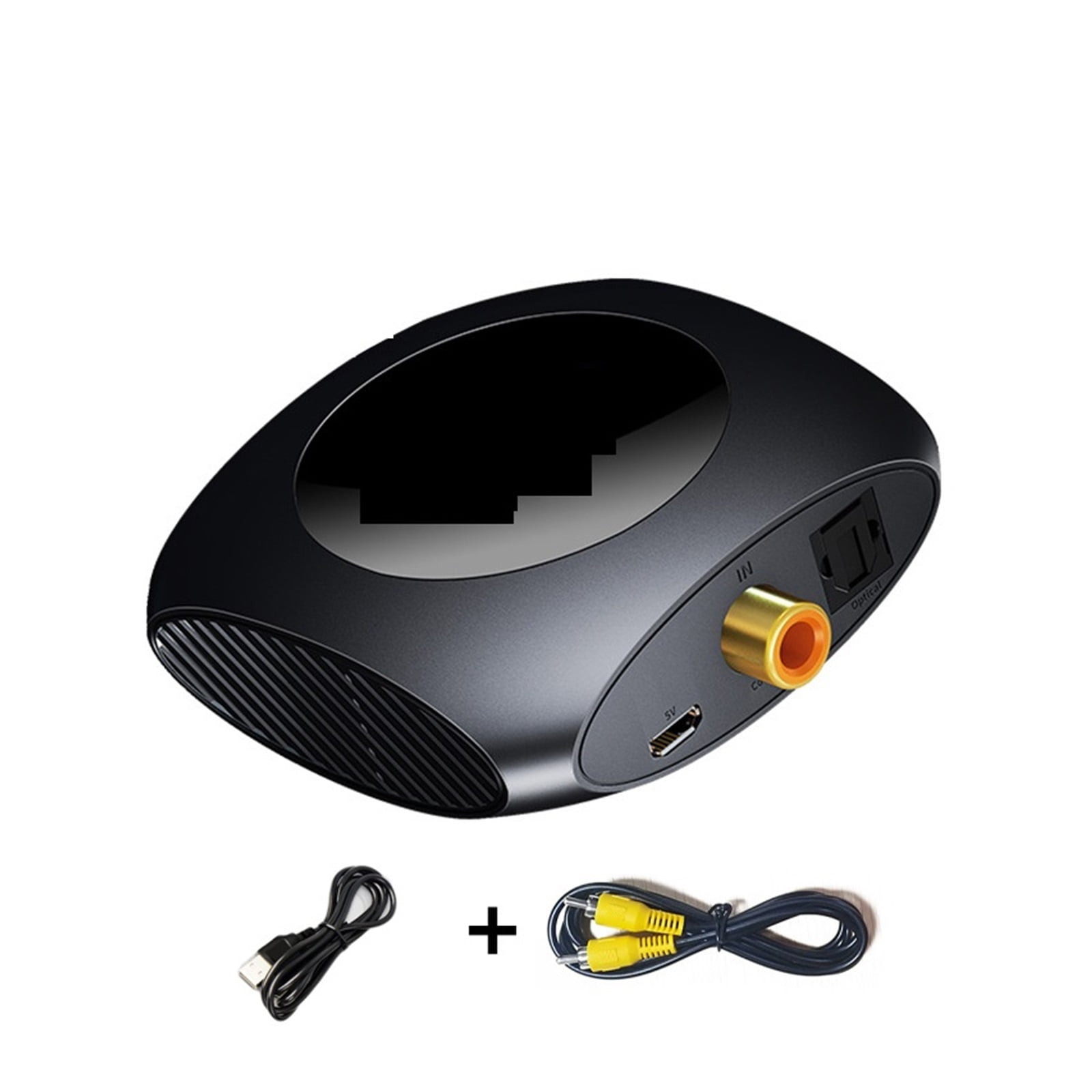 192 KHz Audio Converter Splitter Digital To Analog Audio Adapter Optical Coaxial To R/L RCA 3.5 ...